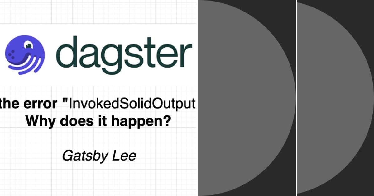 List: Dagster 101 | Curated by Life-is-short--so--enjoy-it | Medium