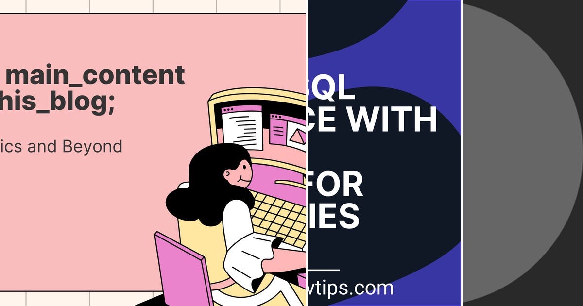 List: Database | Curated by Michael Timbes | Medium