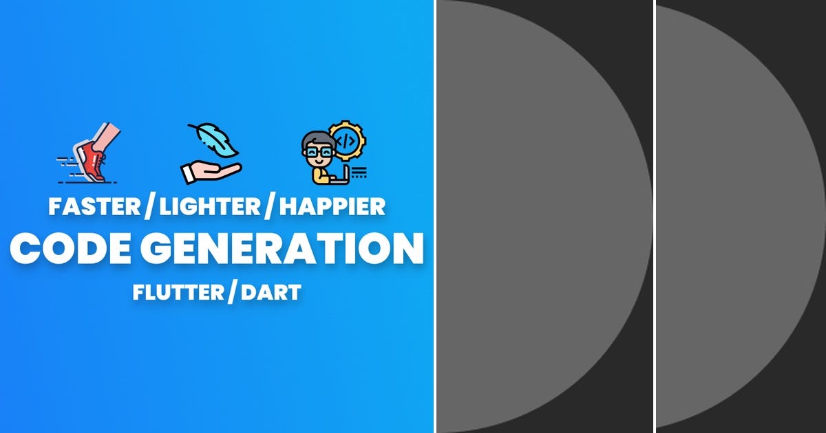 List: Flutter Code Gen | Curated by Ananth Kumar | Medium