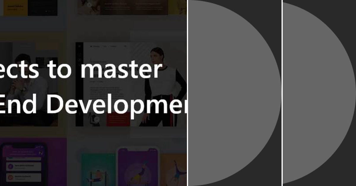 List: Front-End | Curated by Sarah Mansour | Medium