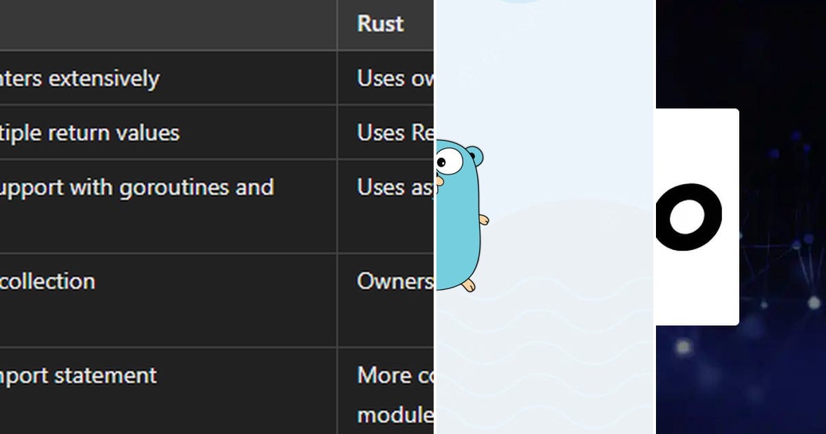 List: Rust vs GO | Curated by Marian Smuda | Medium