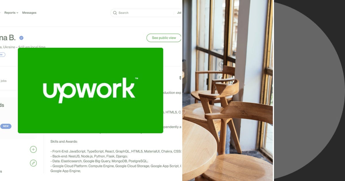 List: Upwork | Curated by Leslie Flemons | Medium