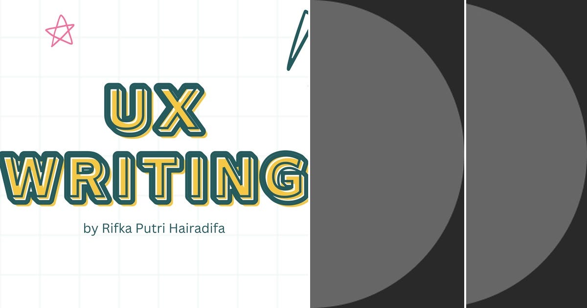 List: Ux writing | Curated by Sitilizaa | Medium