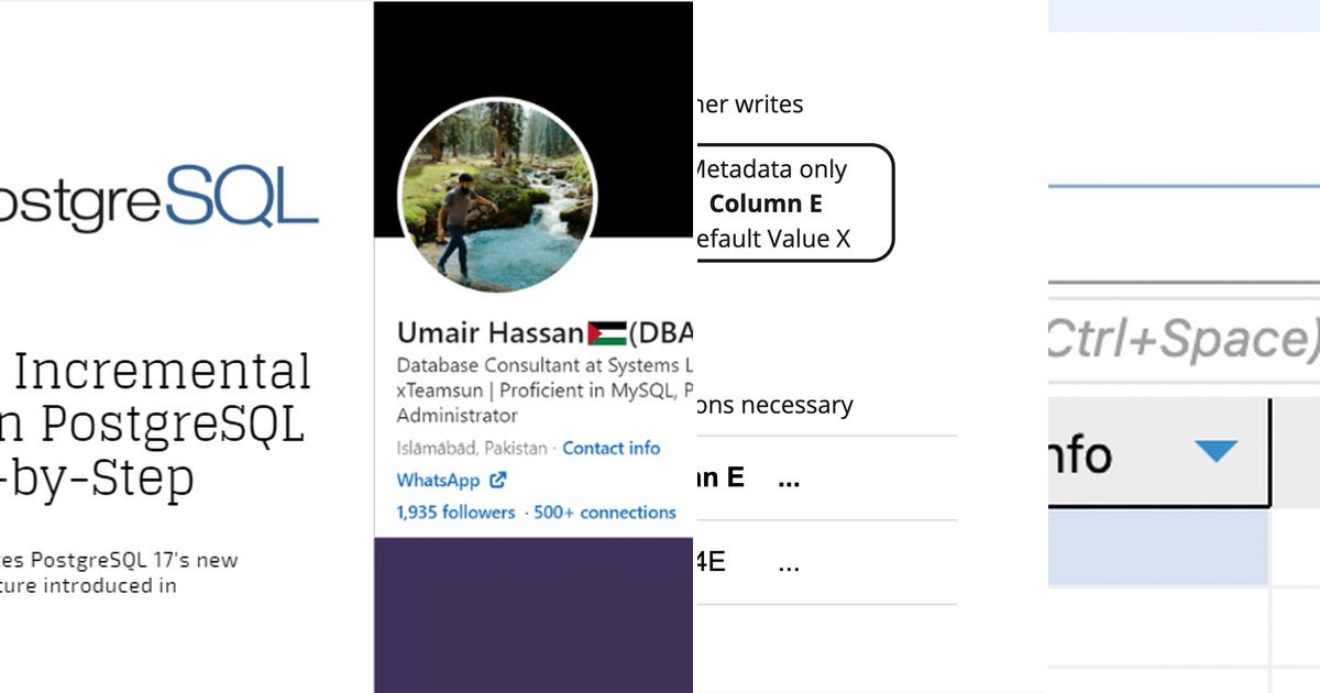 List: Postgres | Curated by Siva ️ | Medium