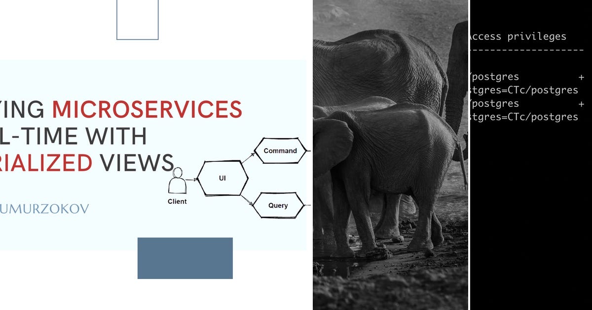 List: Postgres | Curated by Thanh NGUYEN | Medium