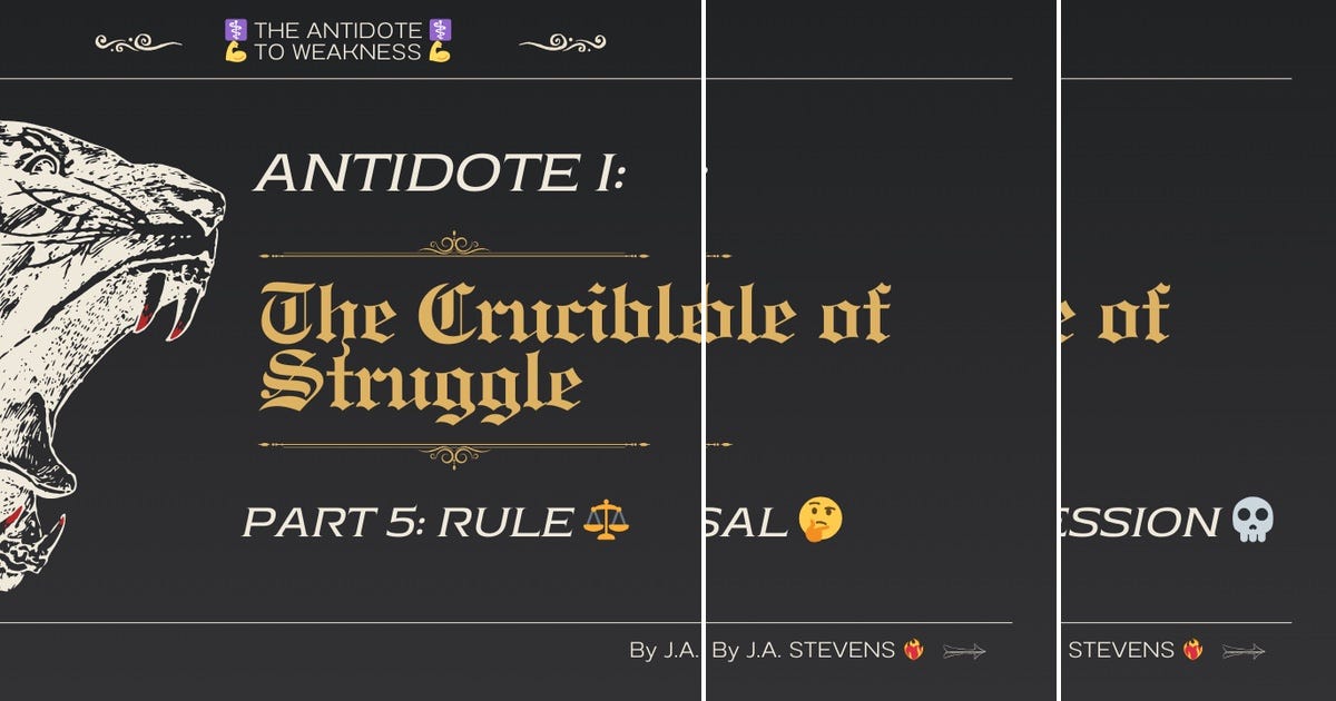 List: ⚕️ The Antidote to Weakness 💪 | Curated by J. A. Stevens | Medium