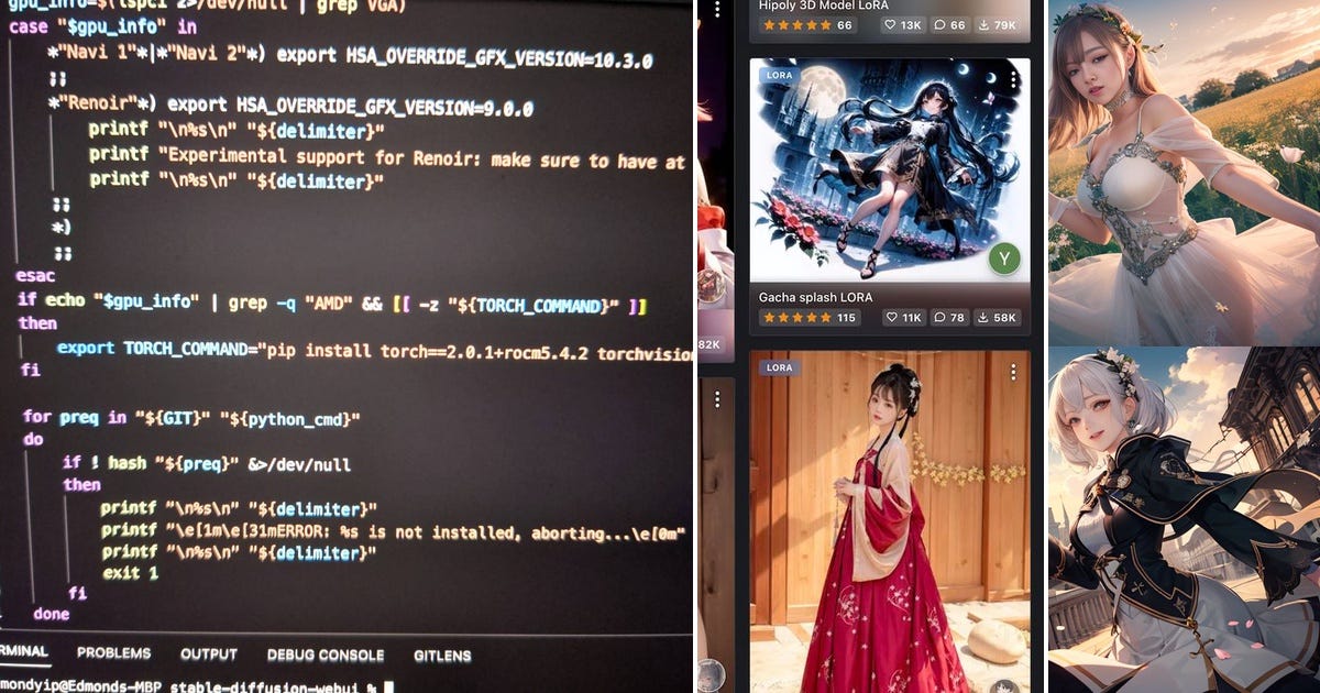 List: Stable Diffusion Installation Guide | Curated by Edmond Yip | Medium