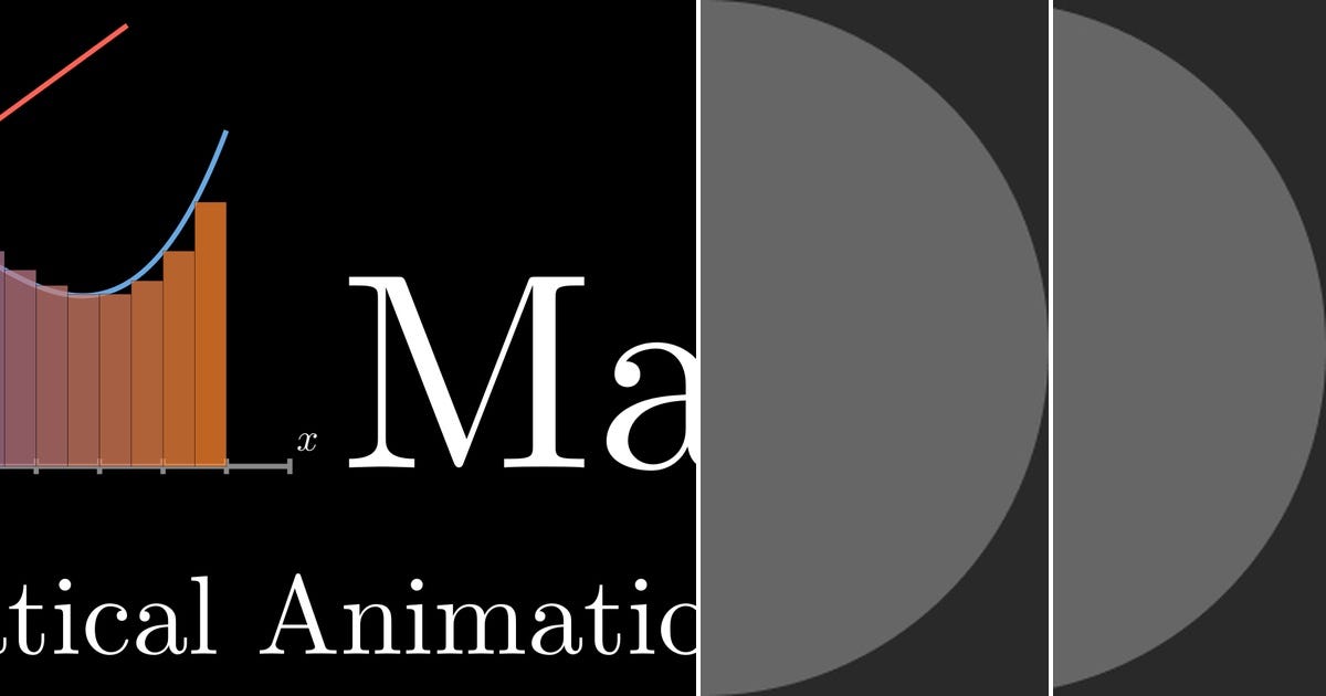 List: Manim 3Blue1Brown | Curated by Faisal Anjum | Medium