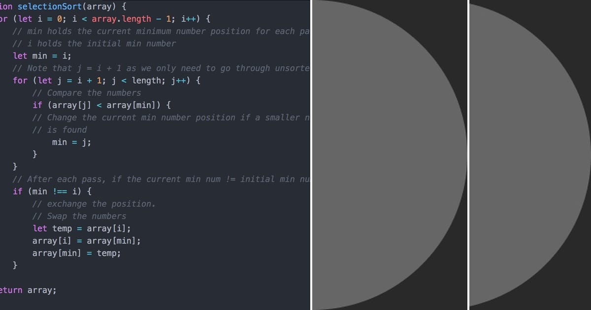 List: Selection sort | Curated by imanovat | Medium