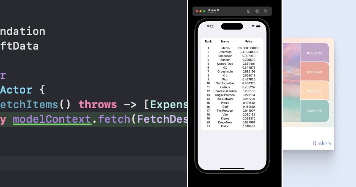List: SwiftUI | Curated by Danny Bolella | Medium