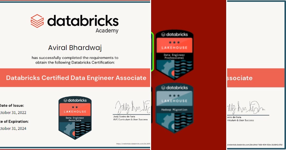 List: Databricks exam | Curated by Thomas Scardoni | Medium