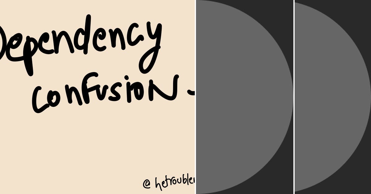 List: Dependency Confusion | Curated by c0deur | Medium