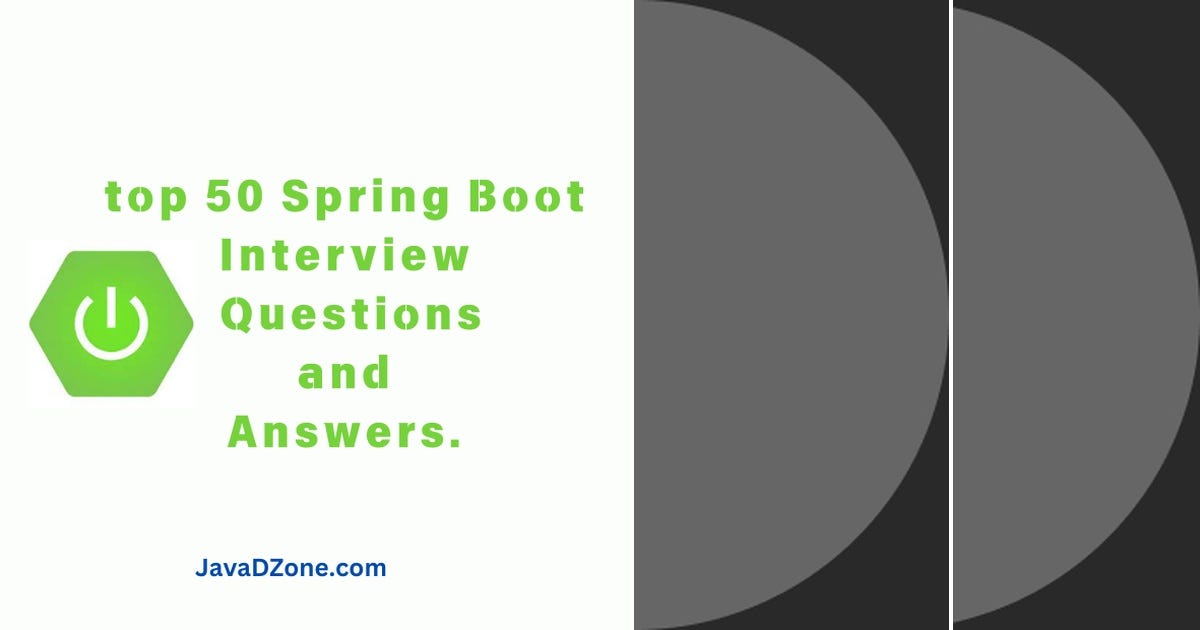 List Springboot Interview Questions Curated By Chris58 Medium