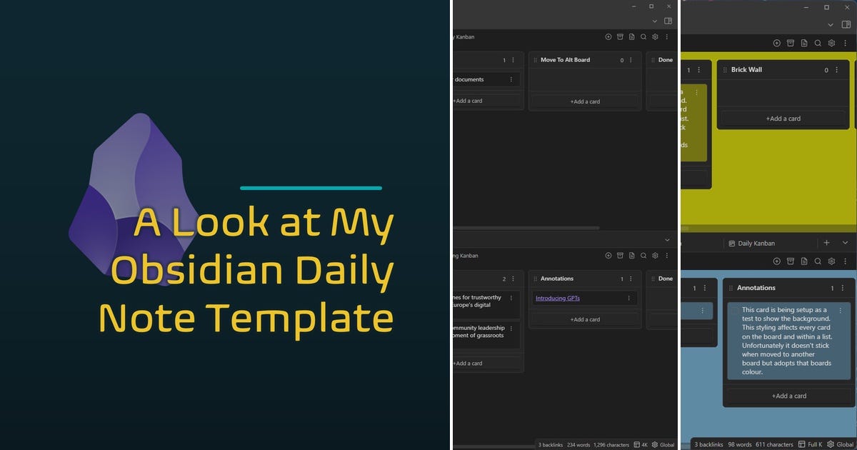 List: Obsidian/Tasks | Curated by simon tracey | Medium