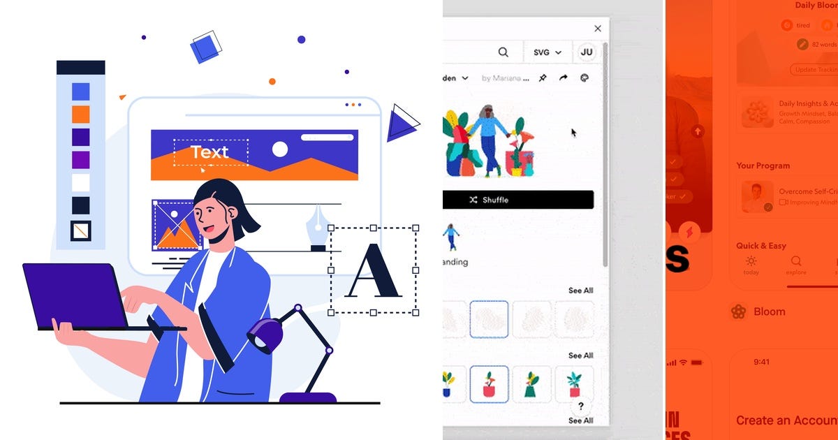 List: UI designs Cheat sheet | Curated by Sarahokba | Medium