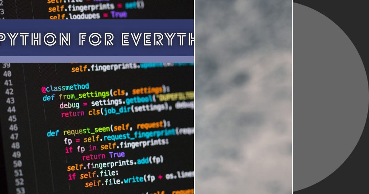 List: python projects | Curated by Dre | Medium