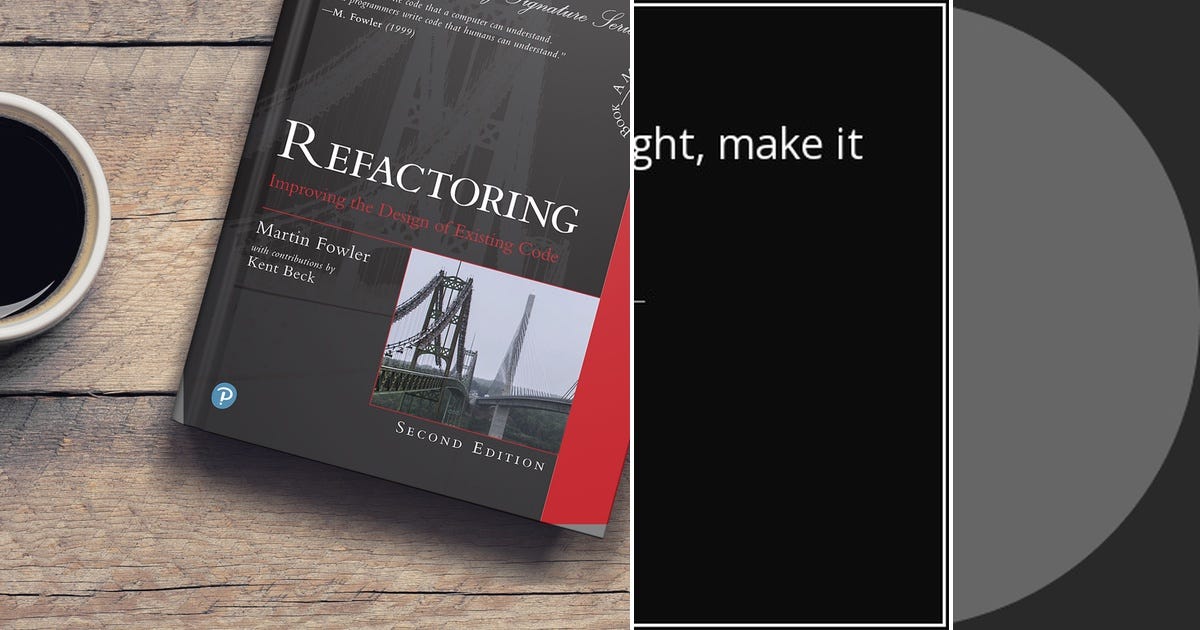 List: Refactoring/good code | Curated by Michael Land | Medium