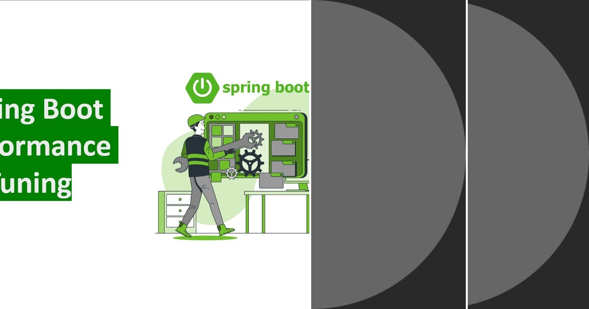 List: Springboot performance tuning | Curated by Aman Kadam | Medium