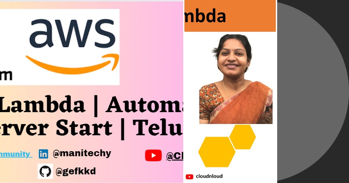 List: AWS Lambda | Curated by siva benguluru | Medium