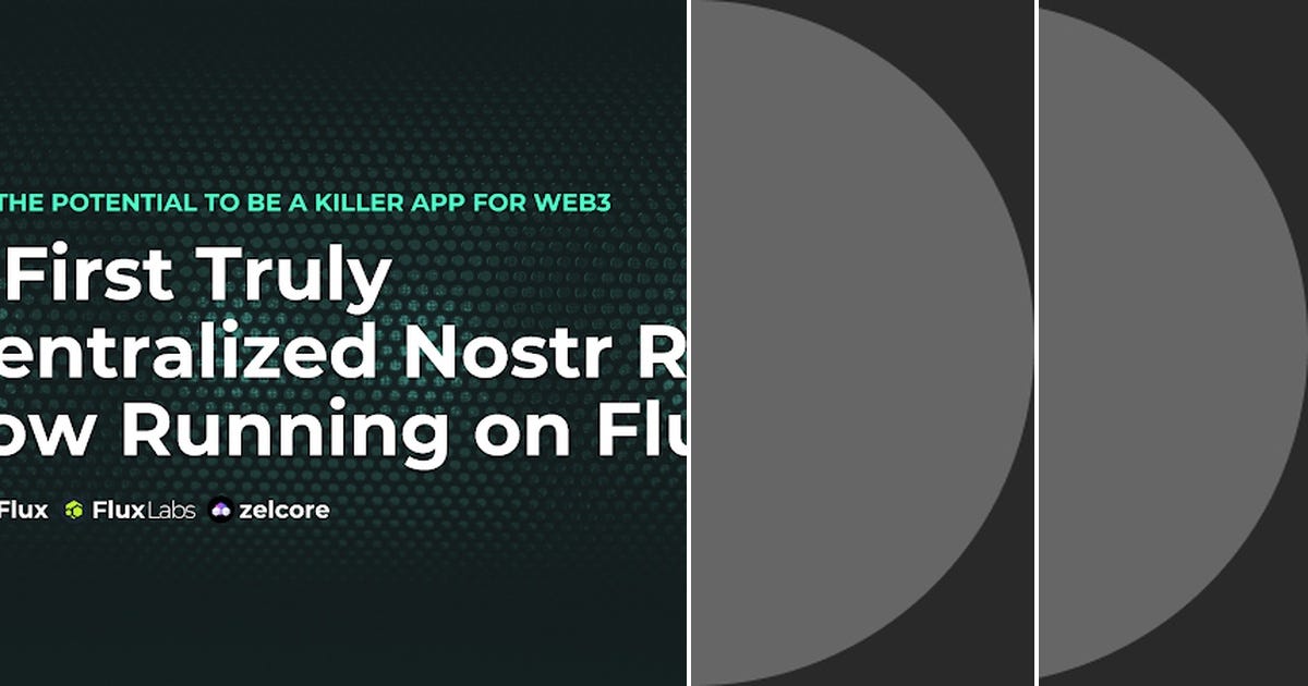 List: Nostr | Curated by Zixiao Wang | Medium