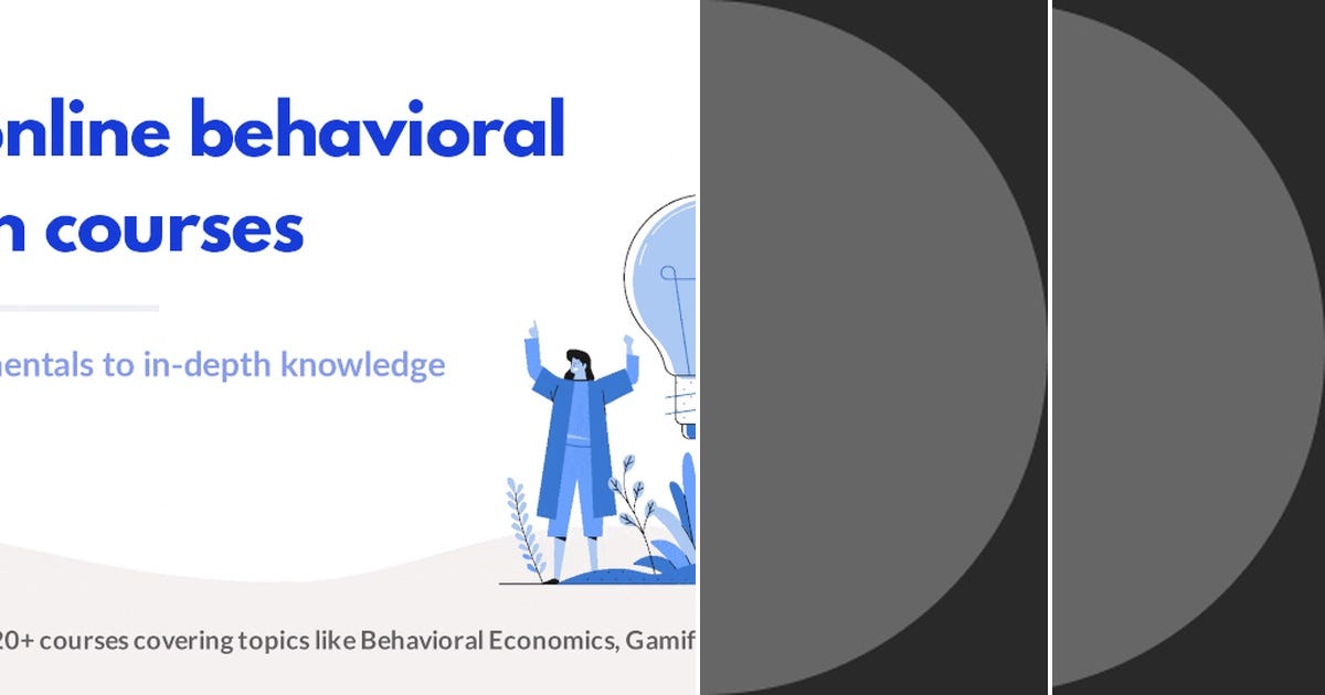 List: Behavioral Design | Curated by Tara Thomas | Medium