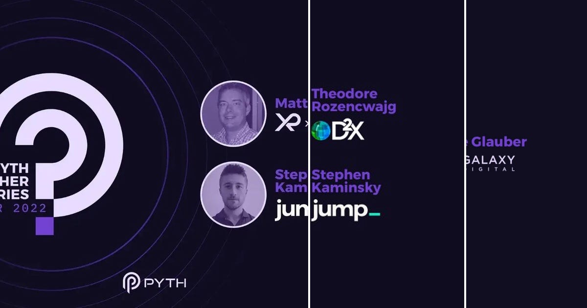 List Pyth 发布者专栏 Curated By Pyth Network 中文 Medium