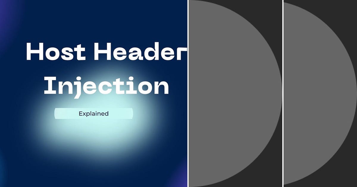 List: Host header injection | Curated by Aswinasokpersonal | Medium
