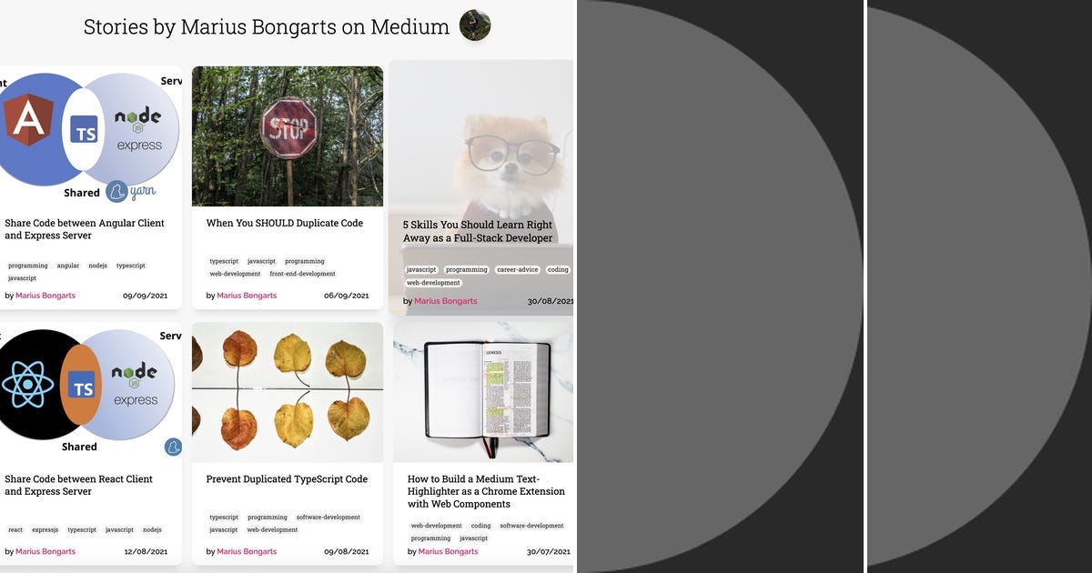 List: Web Components | Curated by Alberto | Medium