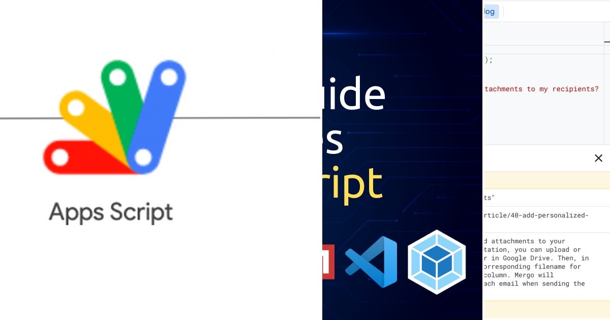 List: Google Apps Script | Curated by Mike Downes | Medium