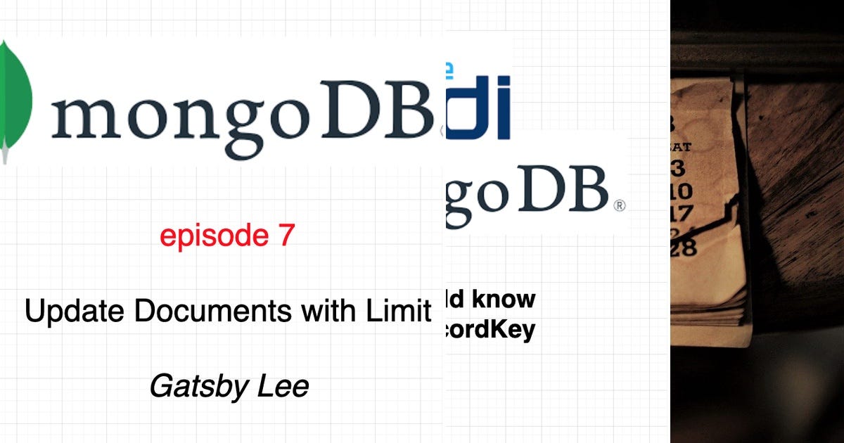 List: MongoDB | Curated by Life-is-short--so--enjoy-it | Medium