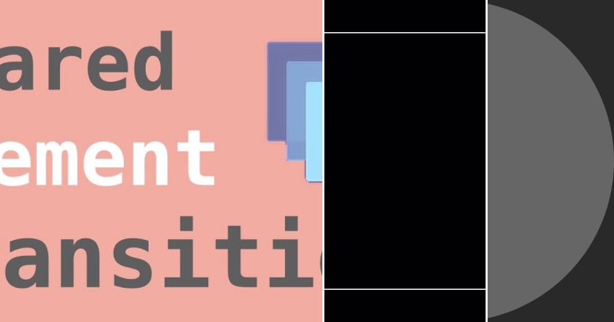 List: Shared element | Curated by Pablohernanaraujo | Medium