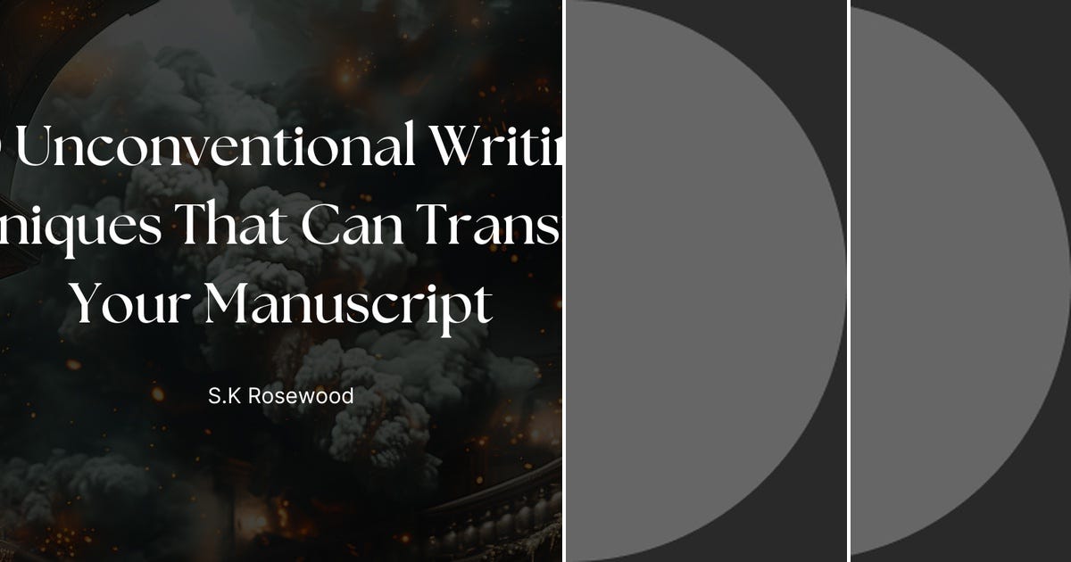 List: Unconventional writing | Curated by Boz Robertson | Medium