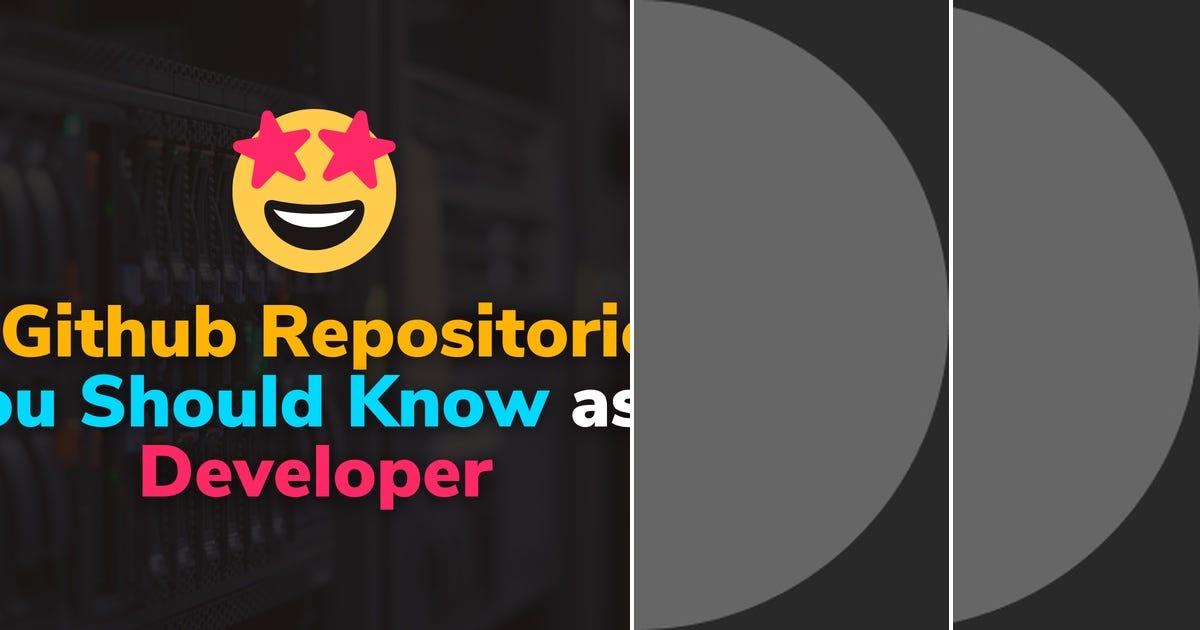 List: github | Curated by Orfeas Voutsaridis | Medium