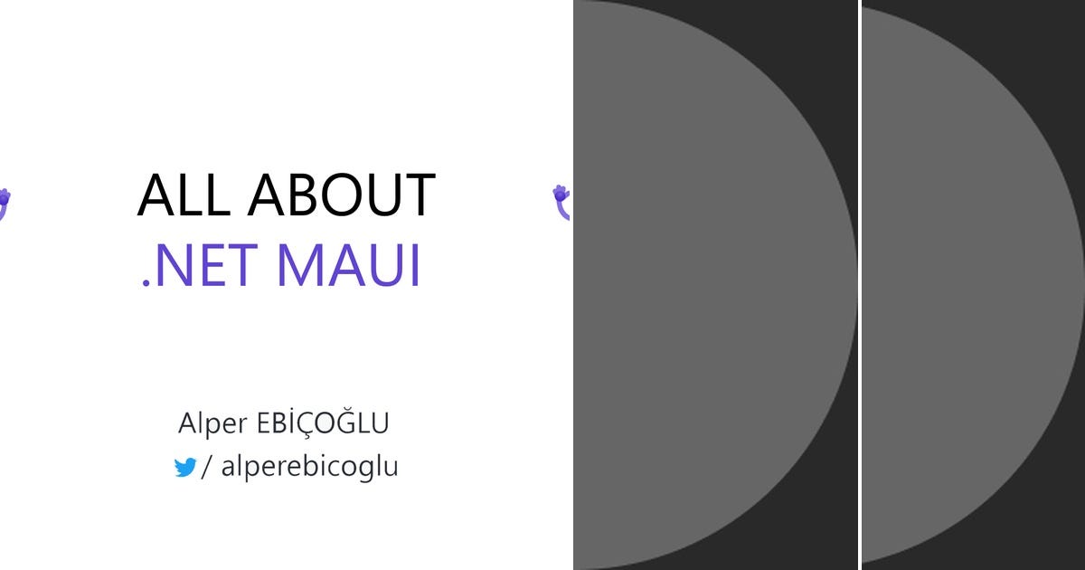 List: .NET MAUI | Curated by Abdullah Bayrak | Medium