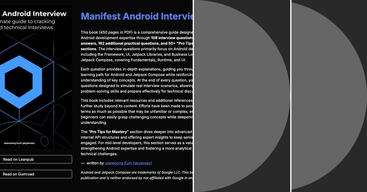 List: Android interview | Curated by Aakanksha Shivani | Medium