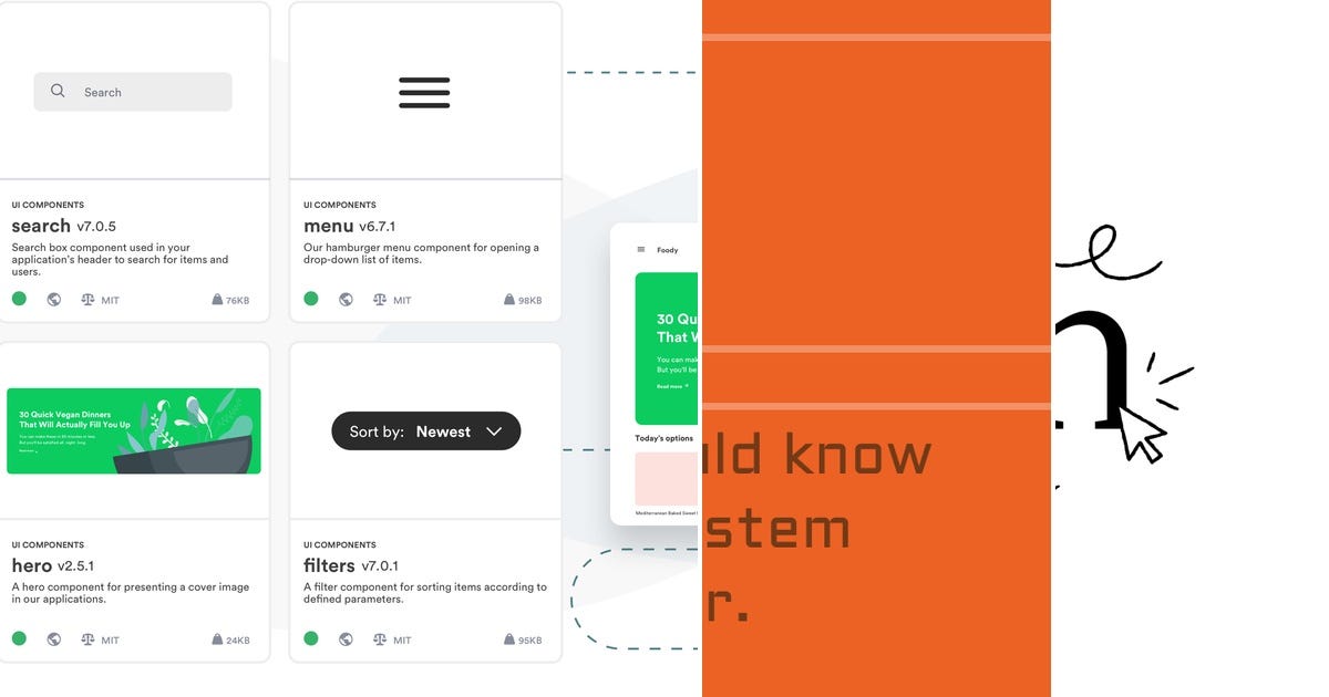 List: design system | Curated by Jemma Harwood | Medium
