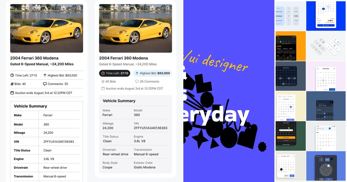 List: Design UI | Curated by Jul Kovalenko | Medium