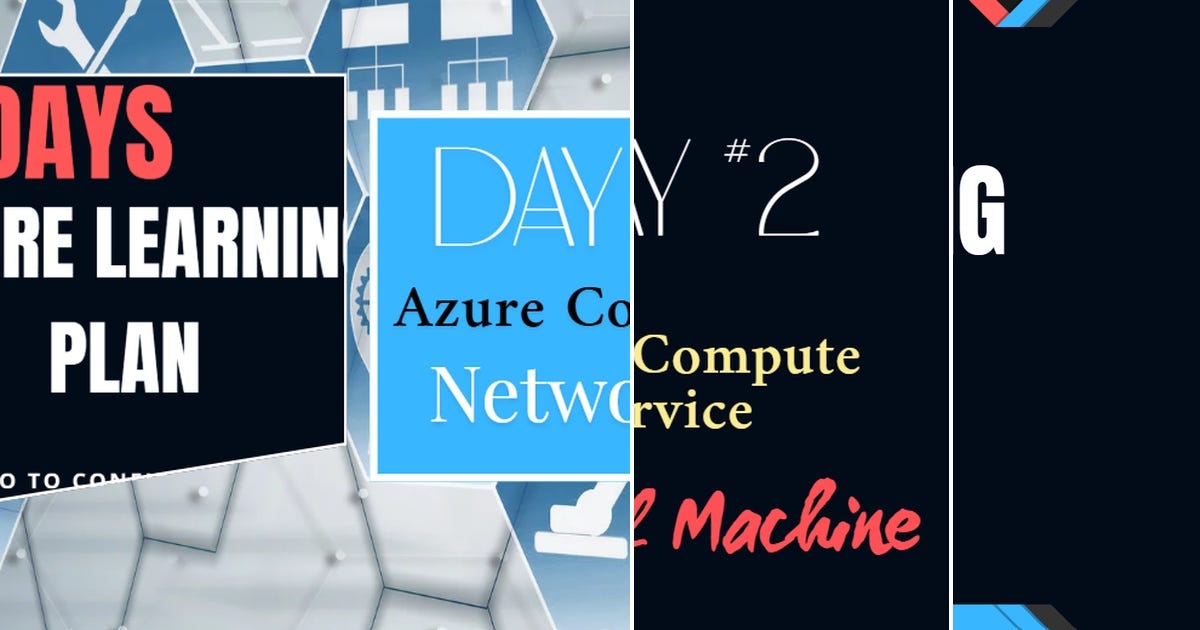 List: Azure Learning Plan | Curated by Devops Diaries | Medium