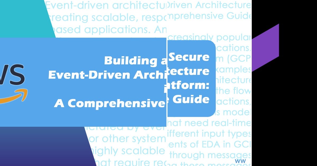 List: Event Driven Architecture 2023 | Curated by William Warley | Medium