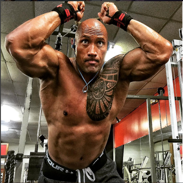 Dwayne The Rock Johnson Body 2022