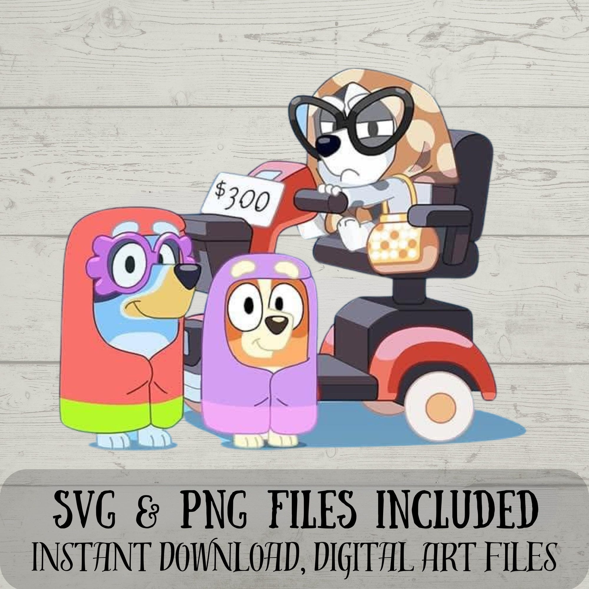 Bluey SVG, Bluey And Bingo Dancing SVG, Dance Mode SVG, Funny🚱 ...