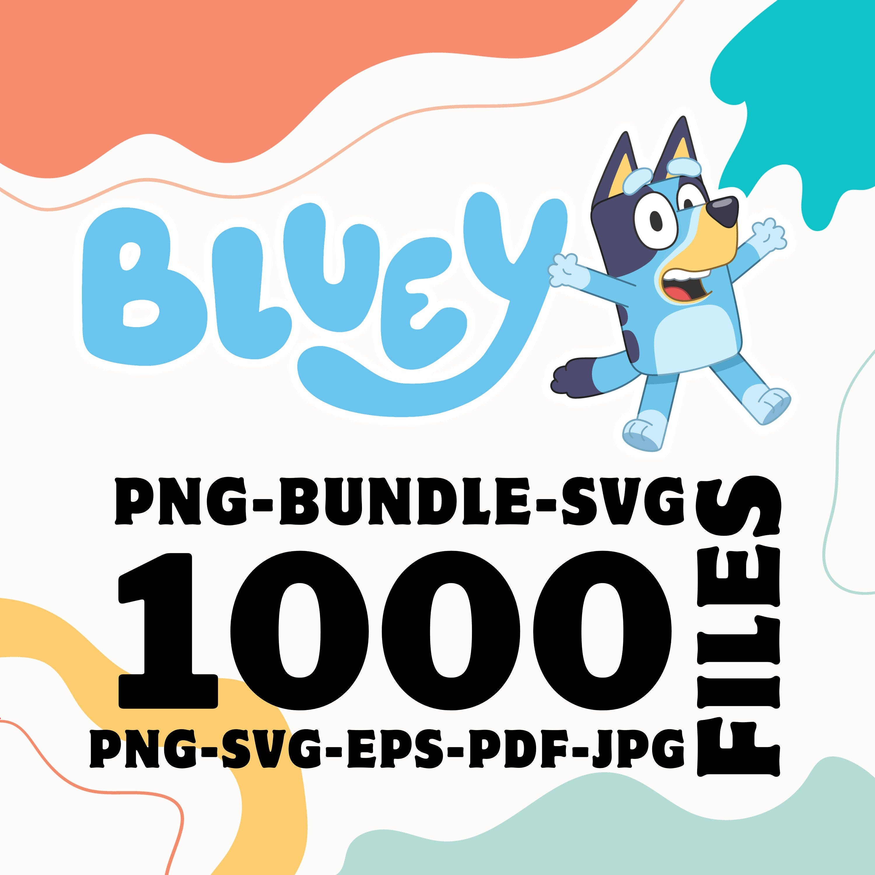 Bluey Bundle Svg, Bluey Birthday Svg, Bluey And Bingo Svg, Bingo Svg ...