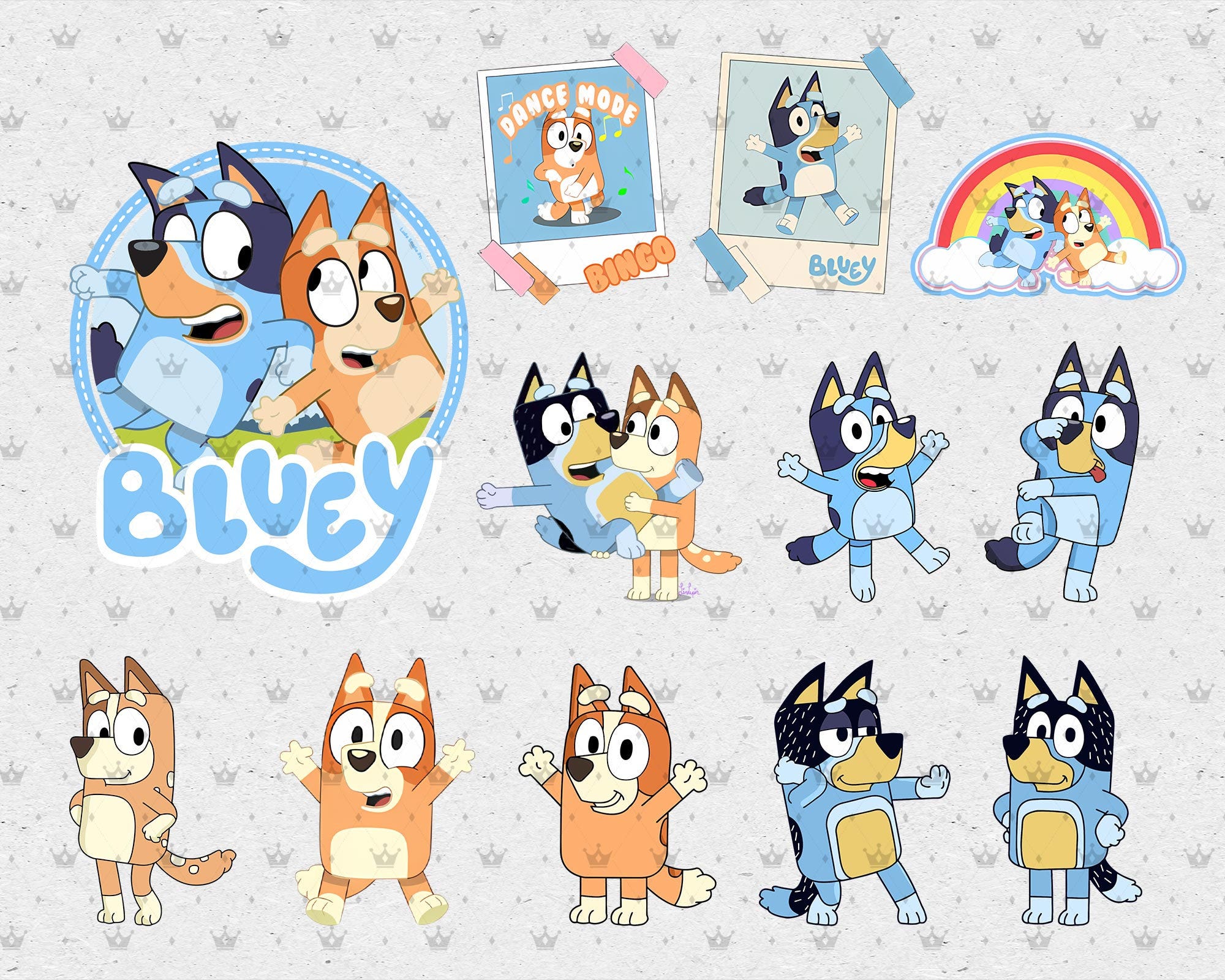 Bluey Rusty Svg, Bluey Svg, Bluey, Blue, Blue Dog, Bluey🕉 Interaja com ...