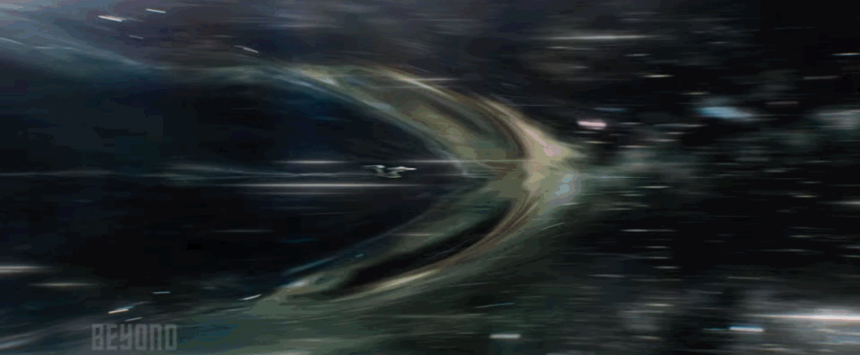 Alcubierre Warp Drive Animation
