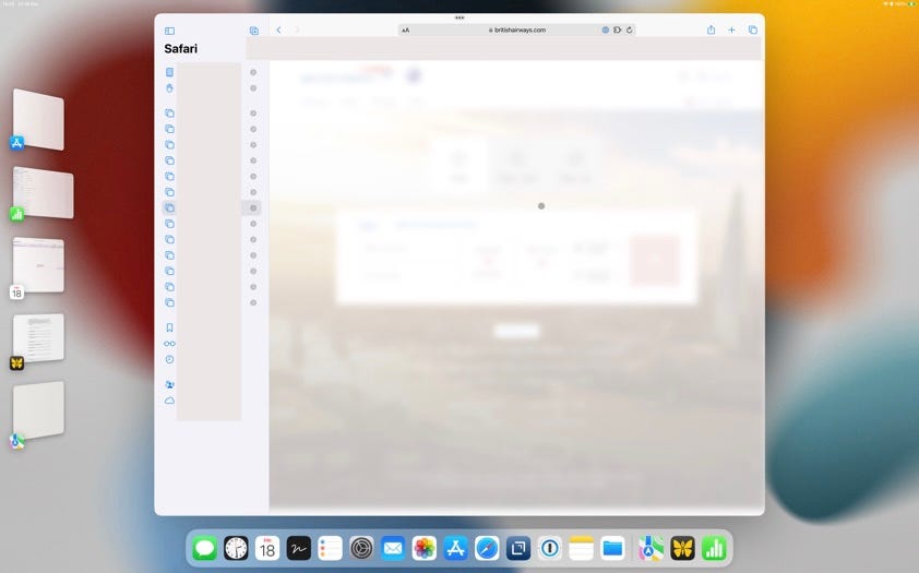 Safari Browser Screenshot