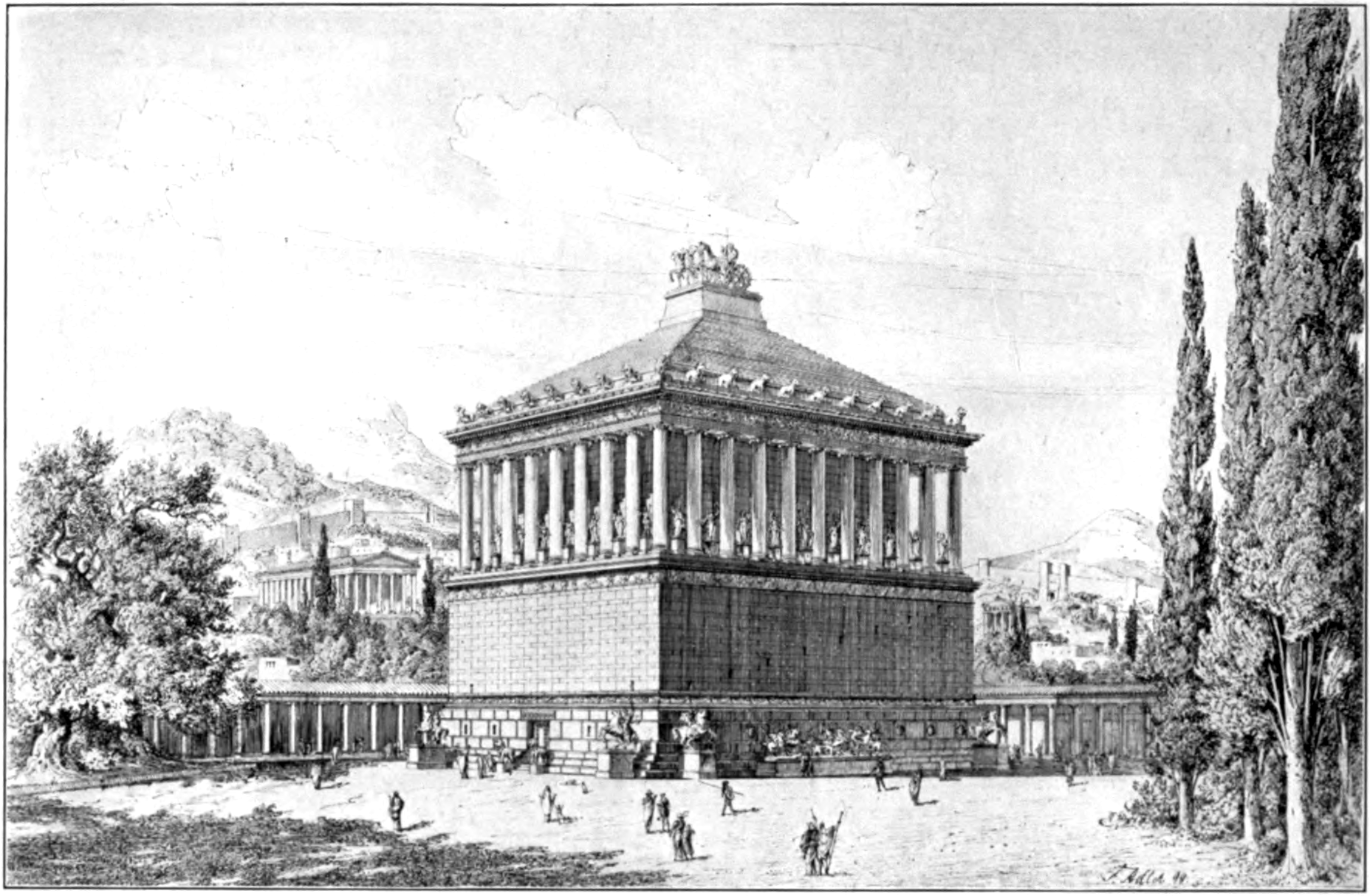 The Mausoleum At Halicarnassus