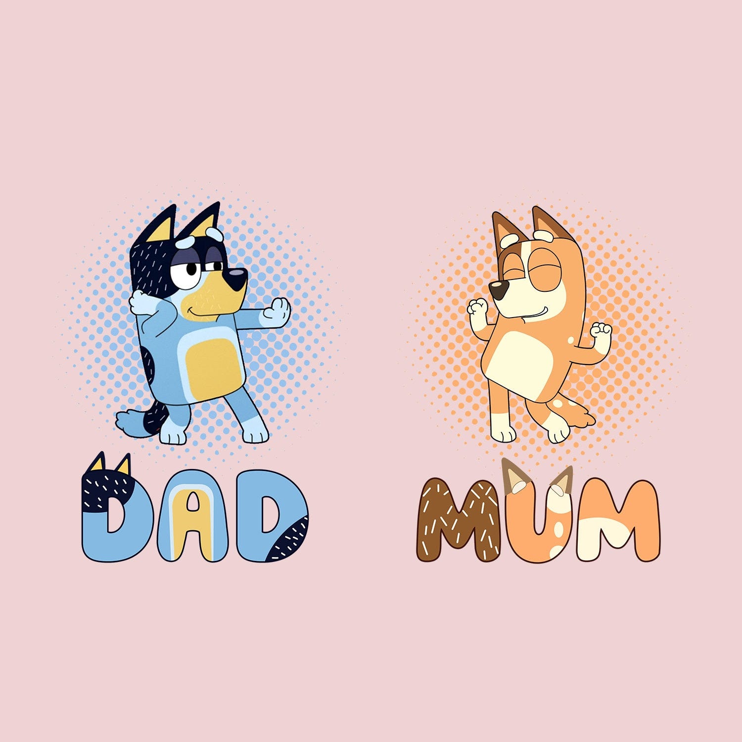 bluey and bingo DIGITAL, bluey and bingo png, bluey and bingo, bluey ...