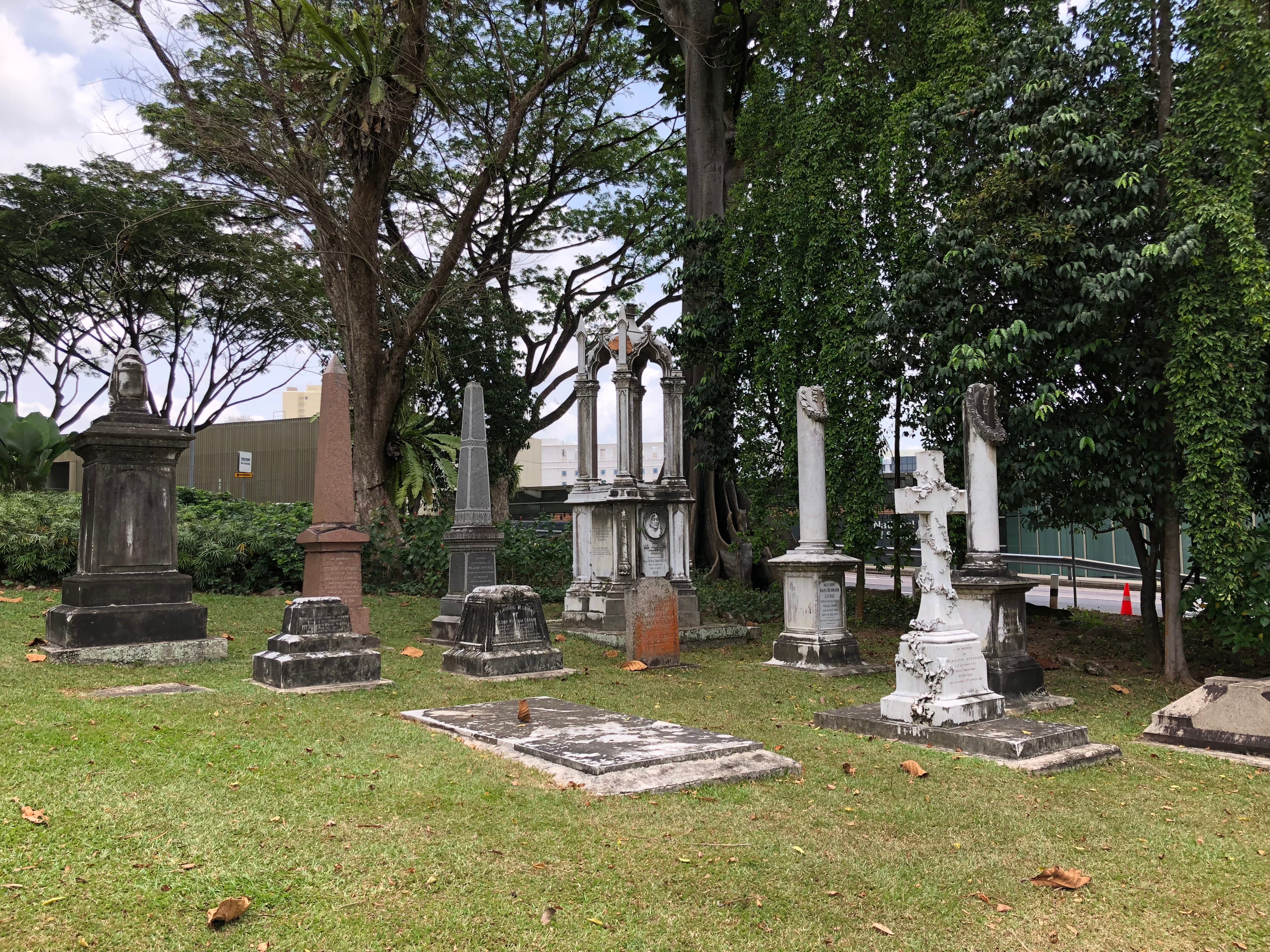 Fort Canning Cemetery This Is Fort Canning Green Today … The