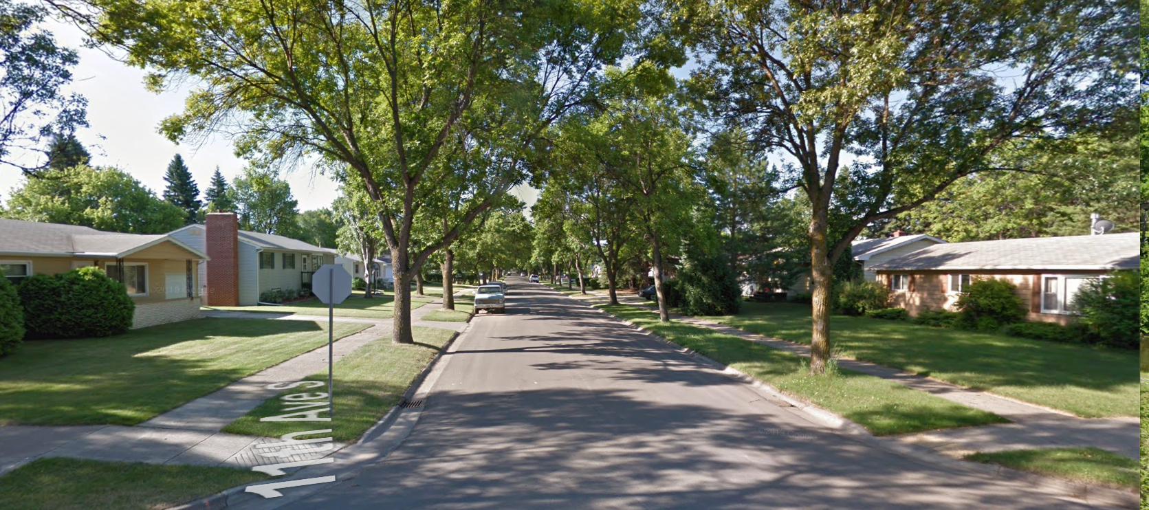 Typical American Neighborhood