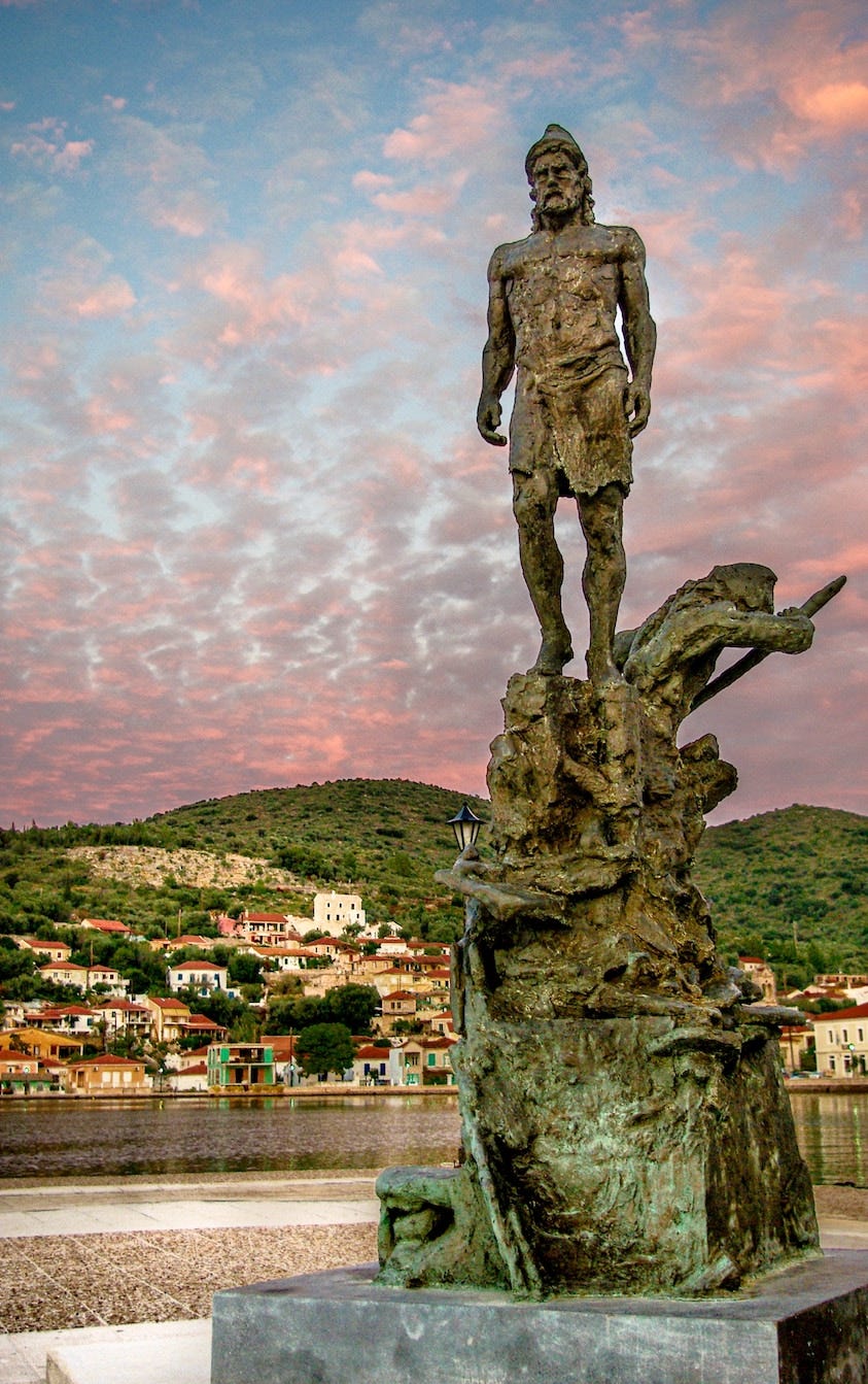 Odysseus And The Cyclops Statue